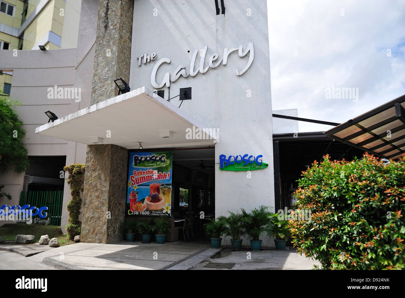 The Gallery Shops and Restaurants Cebu City Philippines Stock Photo - Alamy