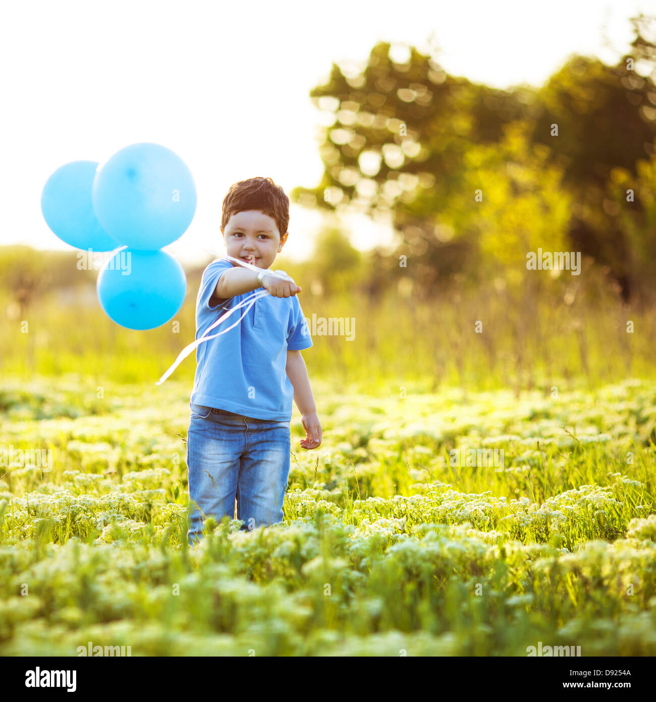 Baloons boy hi-res stock photography and images - Alamy