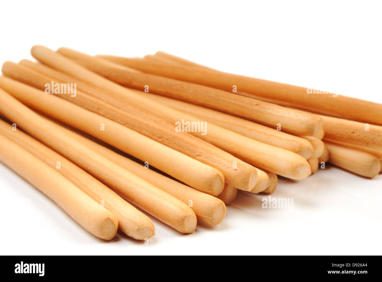 Bread sticks isolated on white background Stock Photo - Alamy