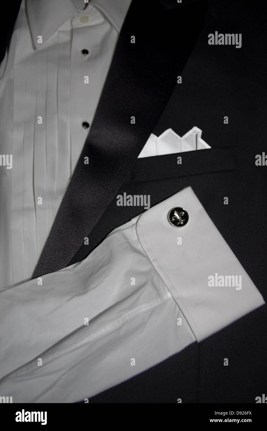 tuxedo tux formal suit Stock Photo - Alamy
