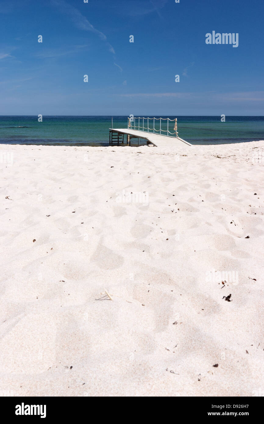 Scenic wooden pier clear hi-res stock photography and images - Alamy