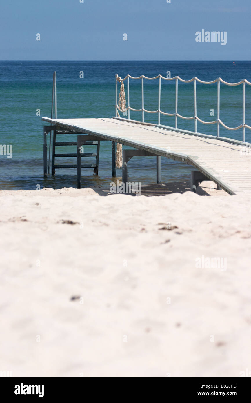 Vertical scenery wooden walkway hi-res stock photography and images - Alamy