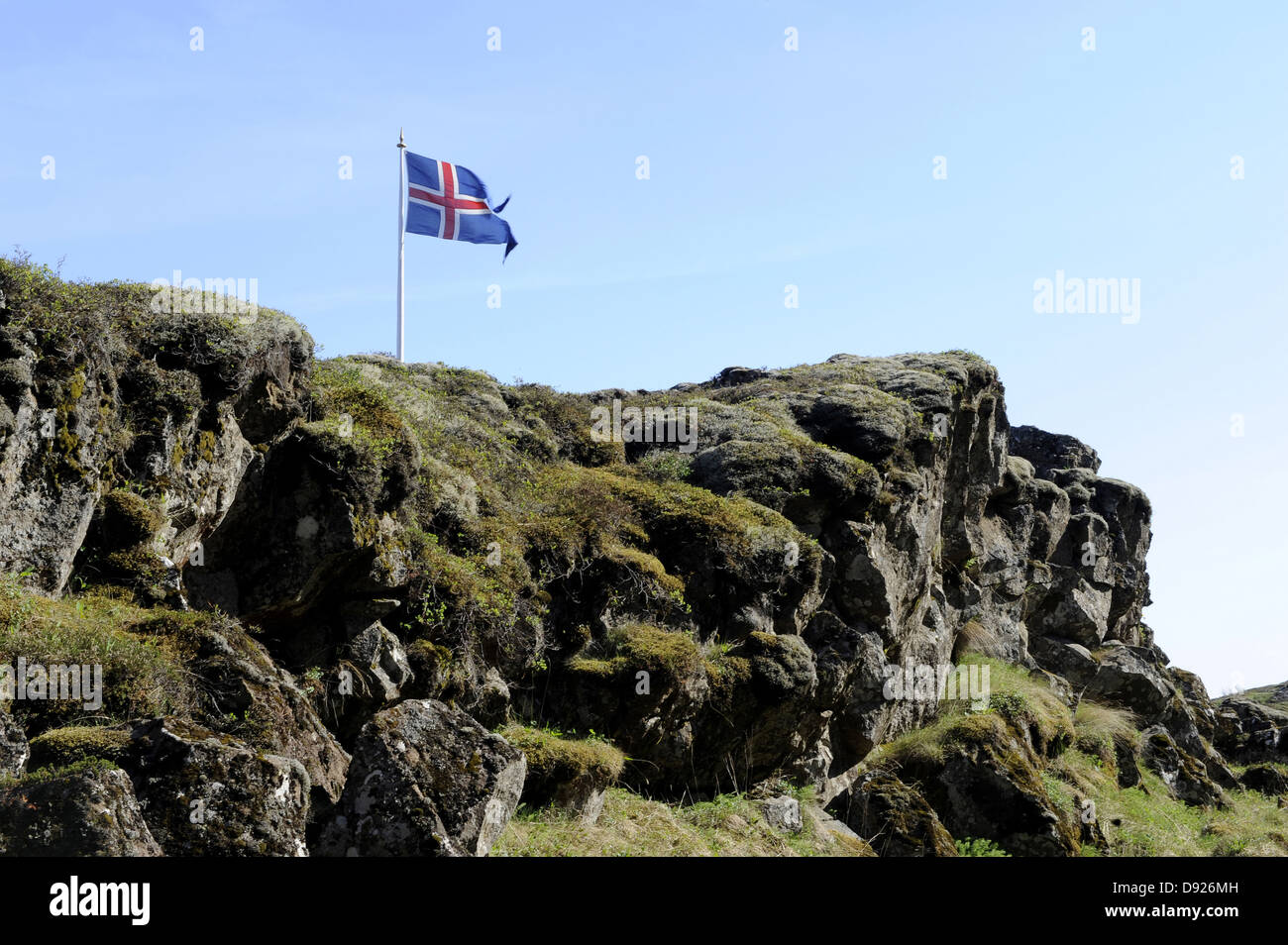 Almannagjá, Þingvellir National Park, Southwest Iceland Stock Photo - Alamy