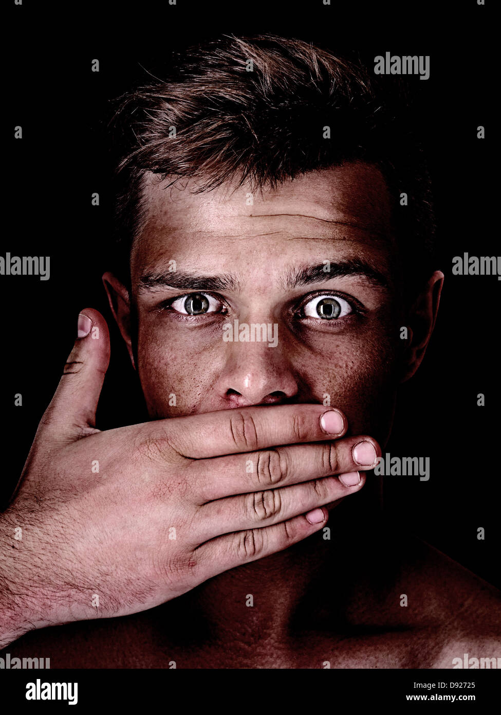 portrait of a young man in the esquire style Stock Photo - Alamy
