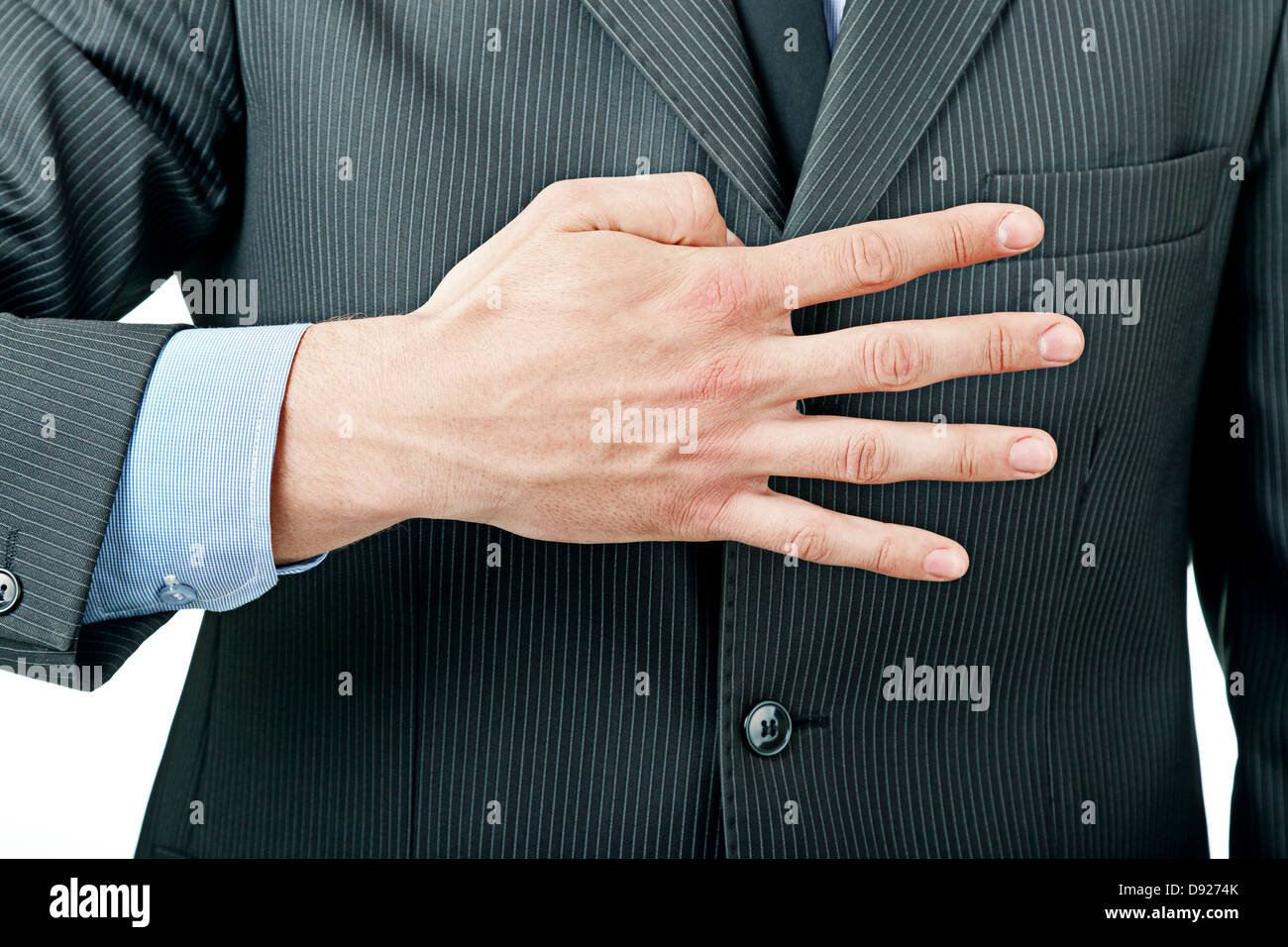 fingers show sign Stock Photo - Alamy