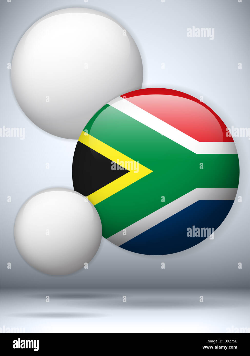 Vector - South Africa Flag Glossy Button Stock Photo - Alamy