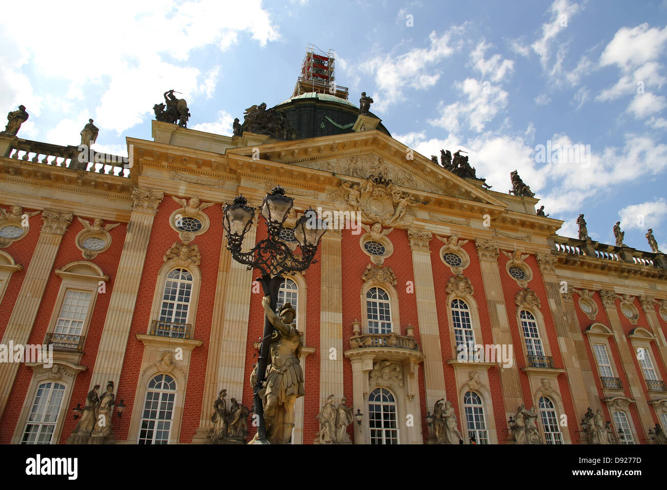 The new Palace (Neues Palais) in the royal Park Sanssouci in Potsdam ...