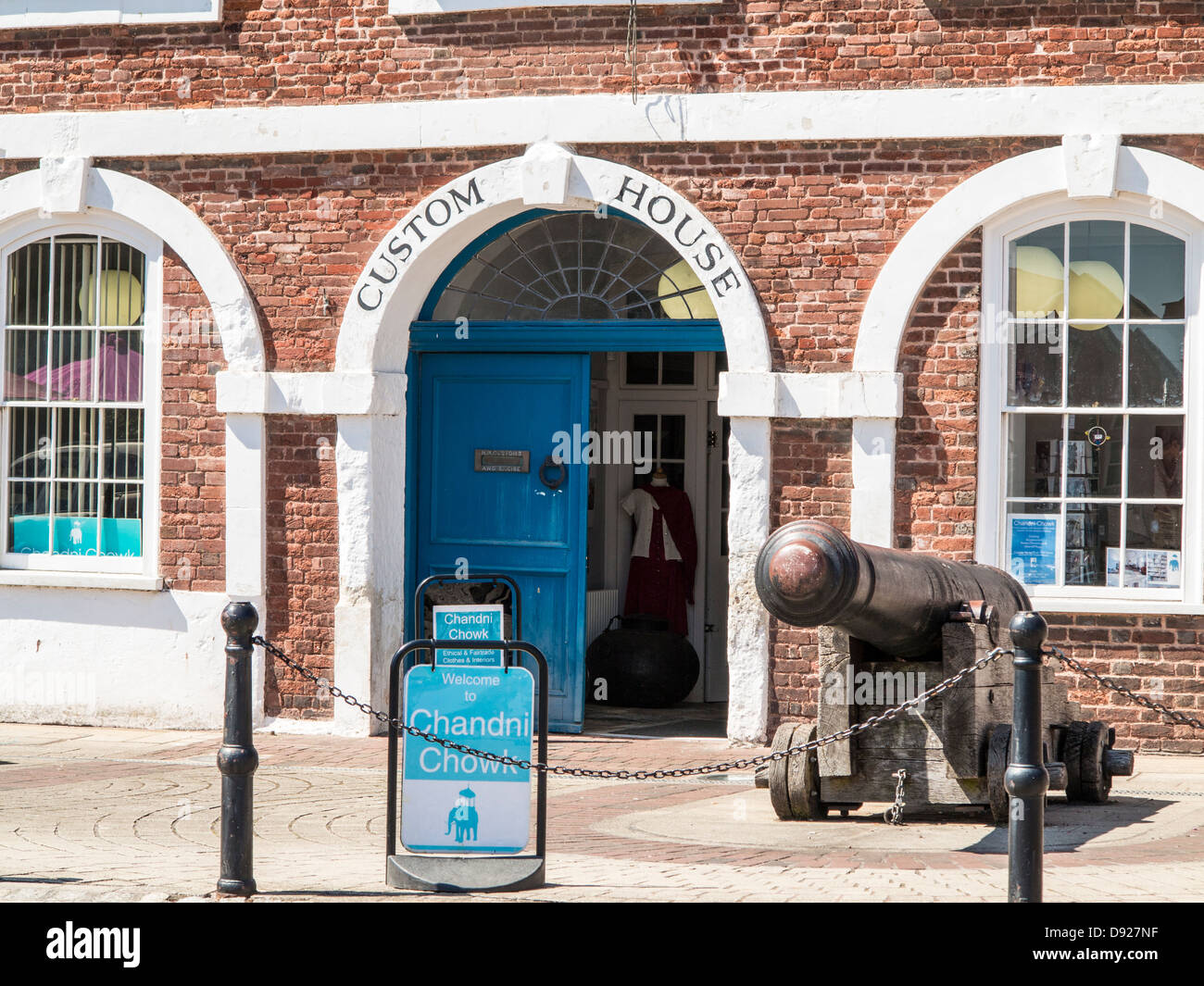 The Old Customs House on Exeter Quay, beside the river Exe, Exeter ...