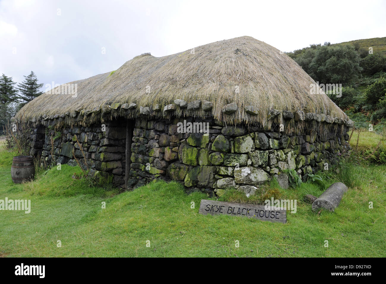 Colbost Croft Museum, Isle of Skye, Scotland, Great Britain Stock Photo ...