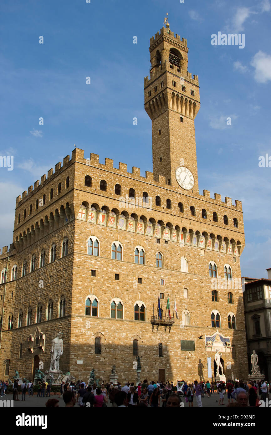 Palazzo Vecchio, Florence, Italy Stock Photo - Alamy