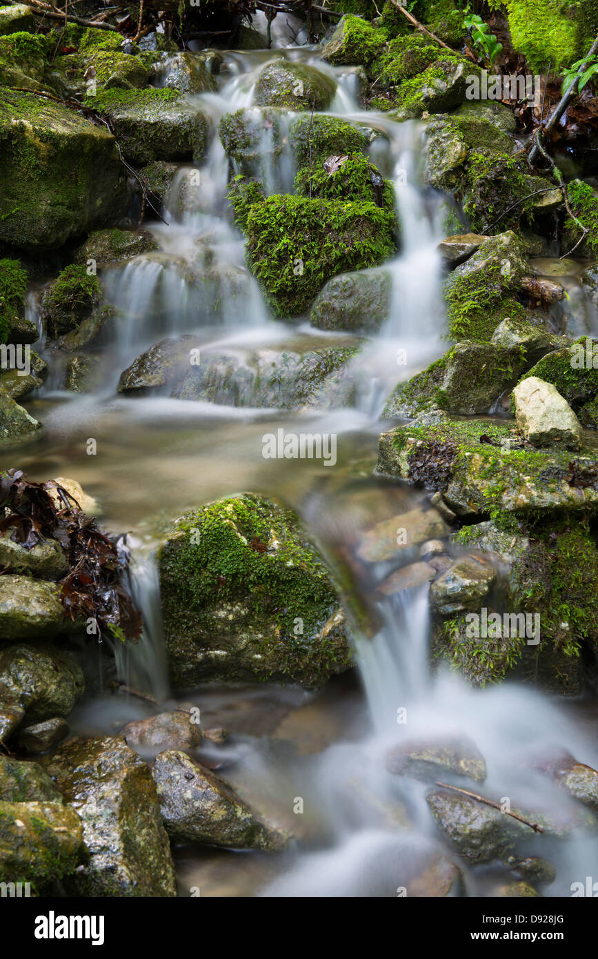 Outdoor wood waterfalls hi-res stock photography and images - Alamy