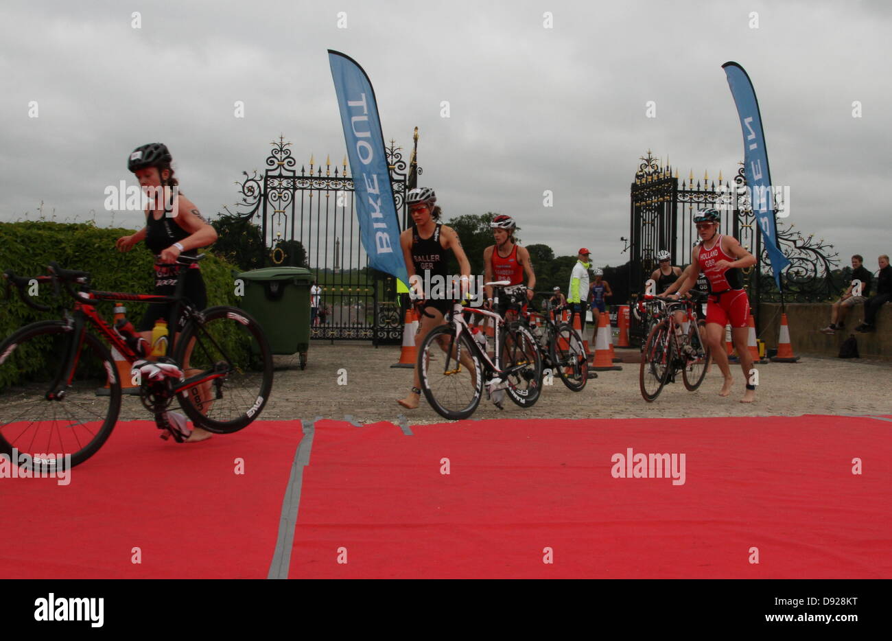 Oxford, England. 9 June 2013. Tom Bishop wins the male elite at ...