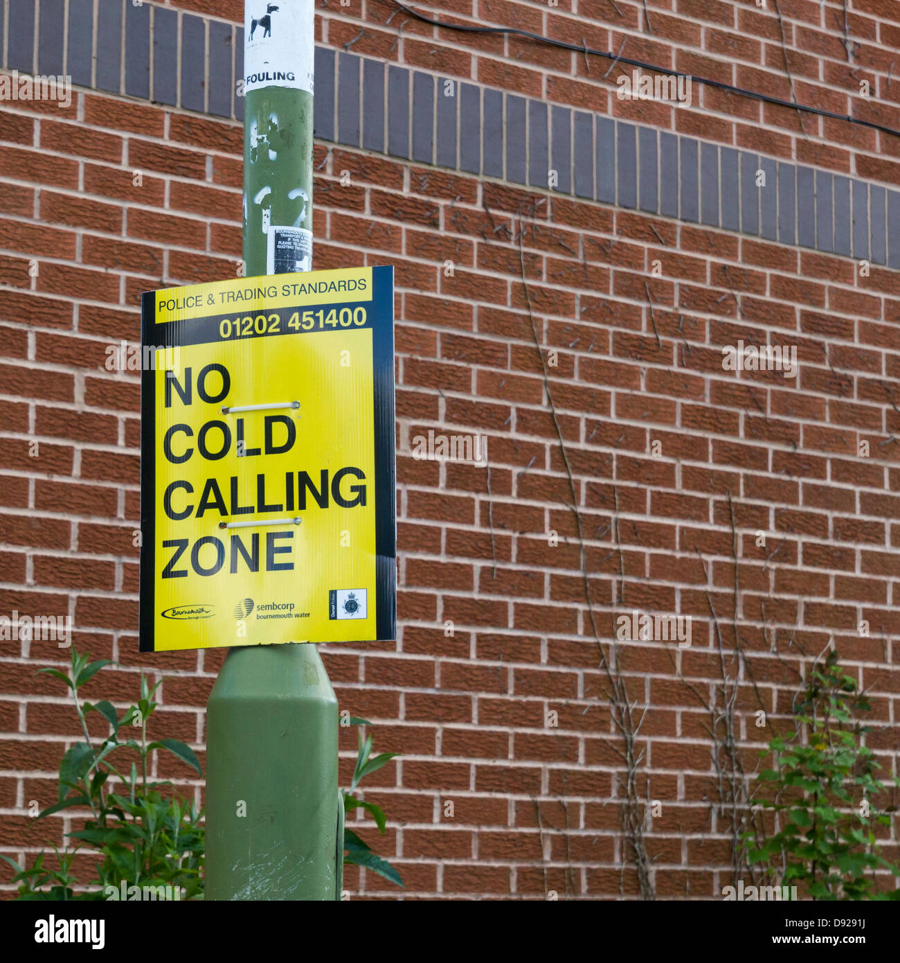 No cold calling sign hi-res stock photography and images - Alamy