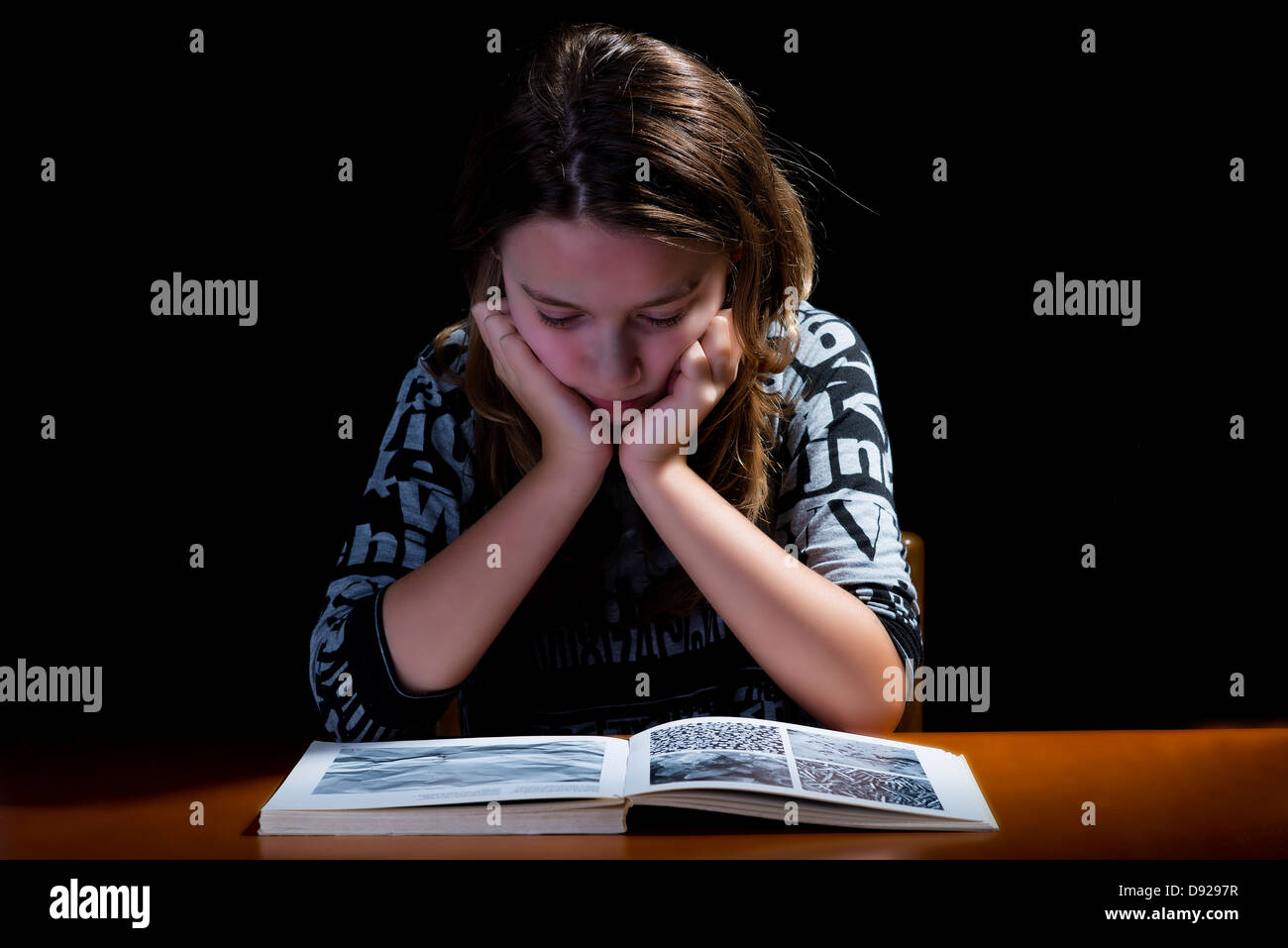 young student studying Stock Photo - Alamy