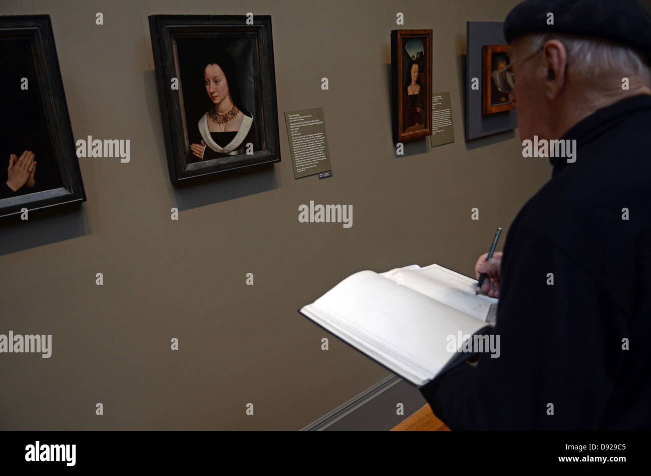 Copying painting in museum hi-res stock photography and images - Alamy