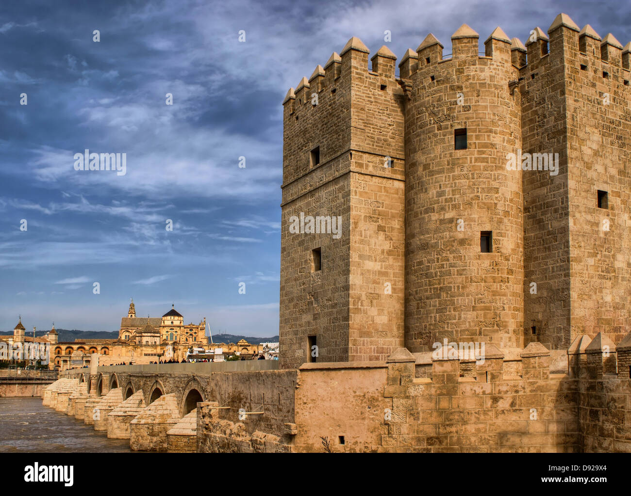 Roman bridge of Cordoba in Spain Stock Photo - Alamy
