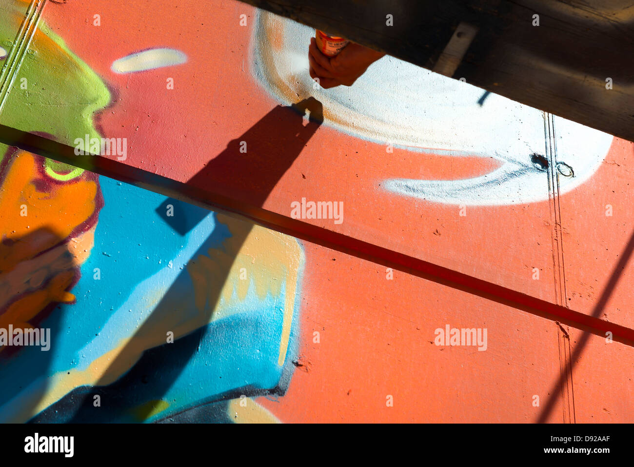 Man Airbrush Wall High Resolution Stock Photography and Images - Alamy