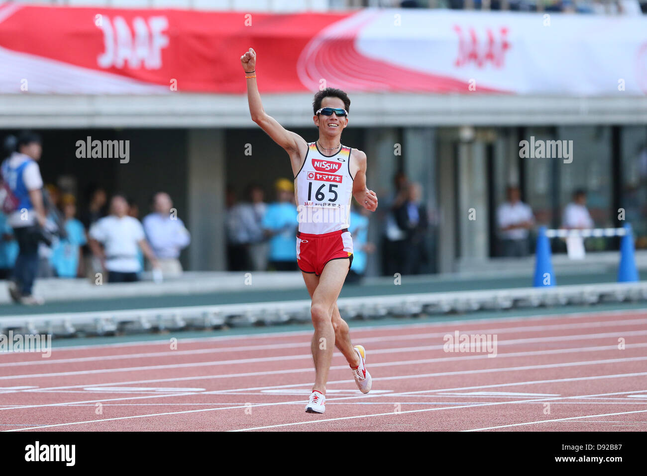 Yuki Sato, JUNE 8, 2013 - Athletics : The 97th Japan Track & Field ...