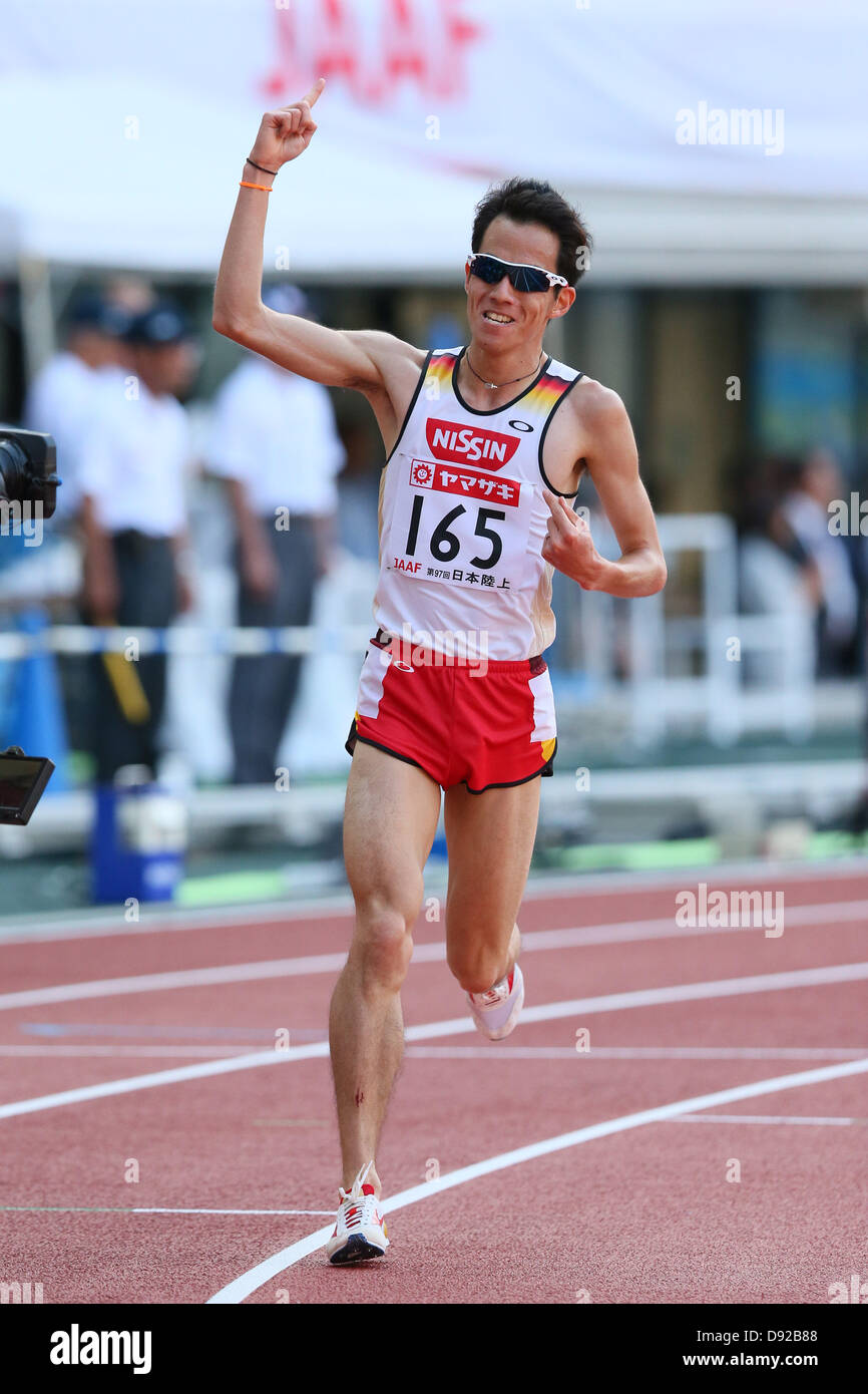 Yuki Sato, JUNE 8, 2013 - Athletics : The 97th Japan Track & Field ...