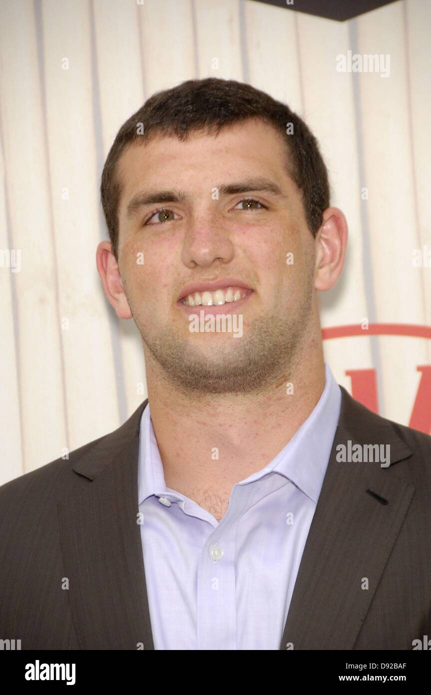 Andrew Luck at arrivals for SPIKE TV's Guys Choice 2013, Sony Pictures ...