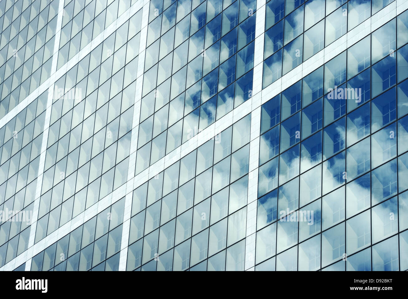 windows reflecting the sky Stock Photo - Alamy