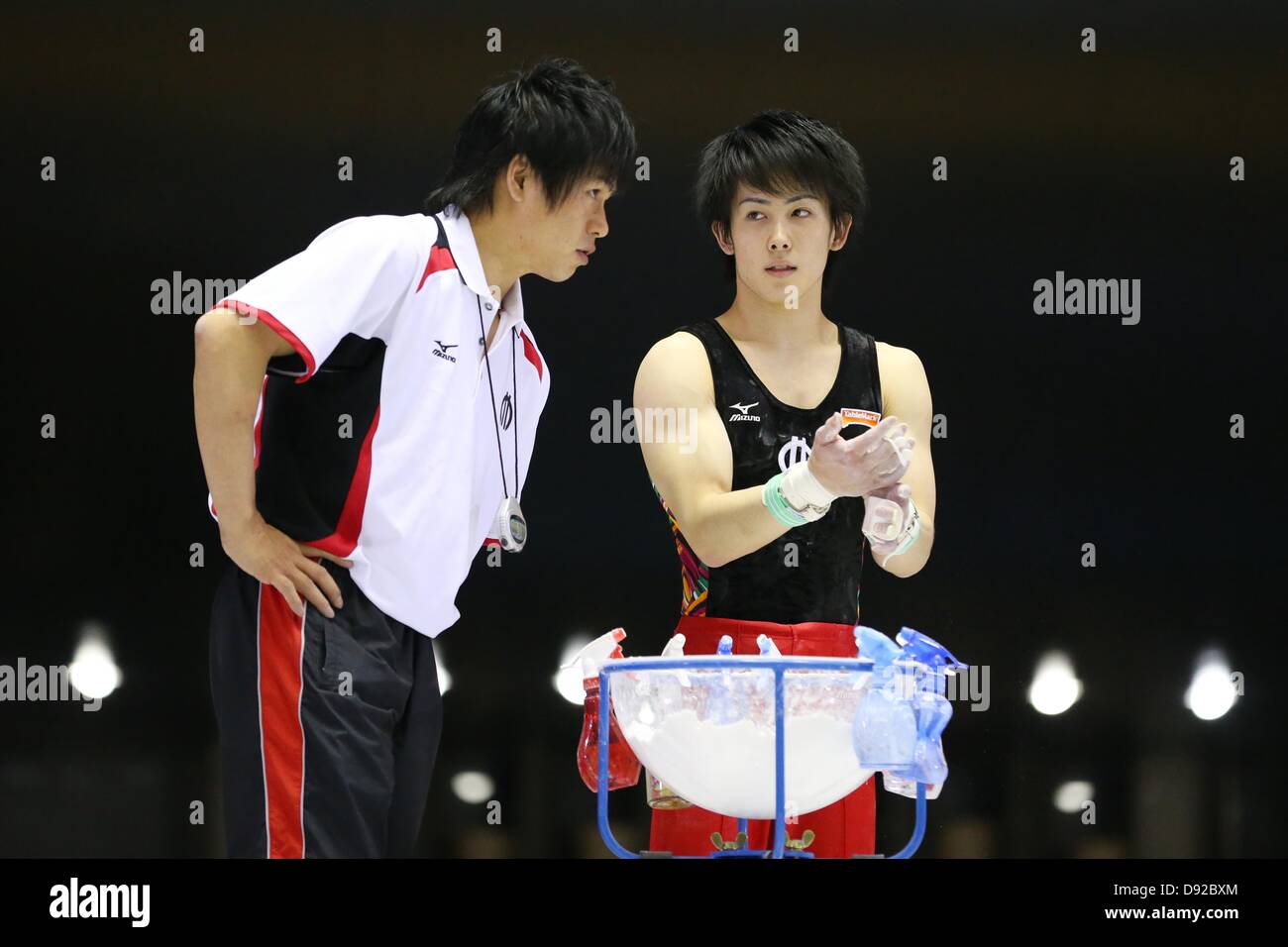 (L-R) Hiroyuki Tomita, Ryohei Kato (JPN), JUNE 8, 2013 - Artistic gymnastics : The 52nd NHK Cup ...