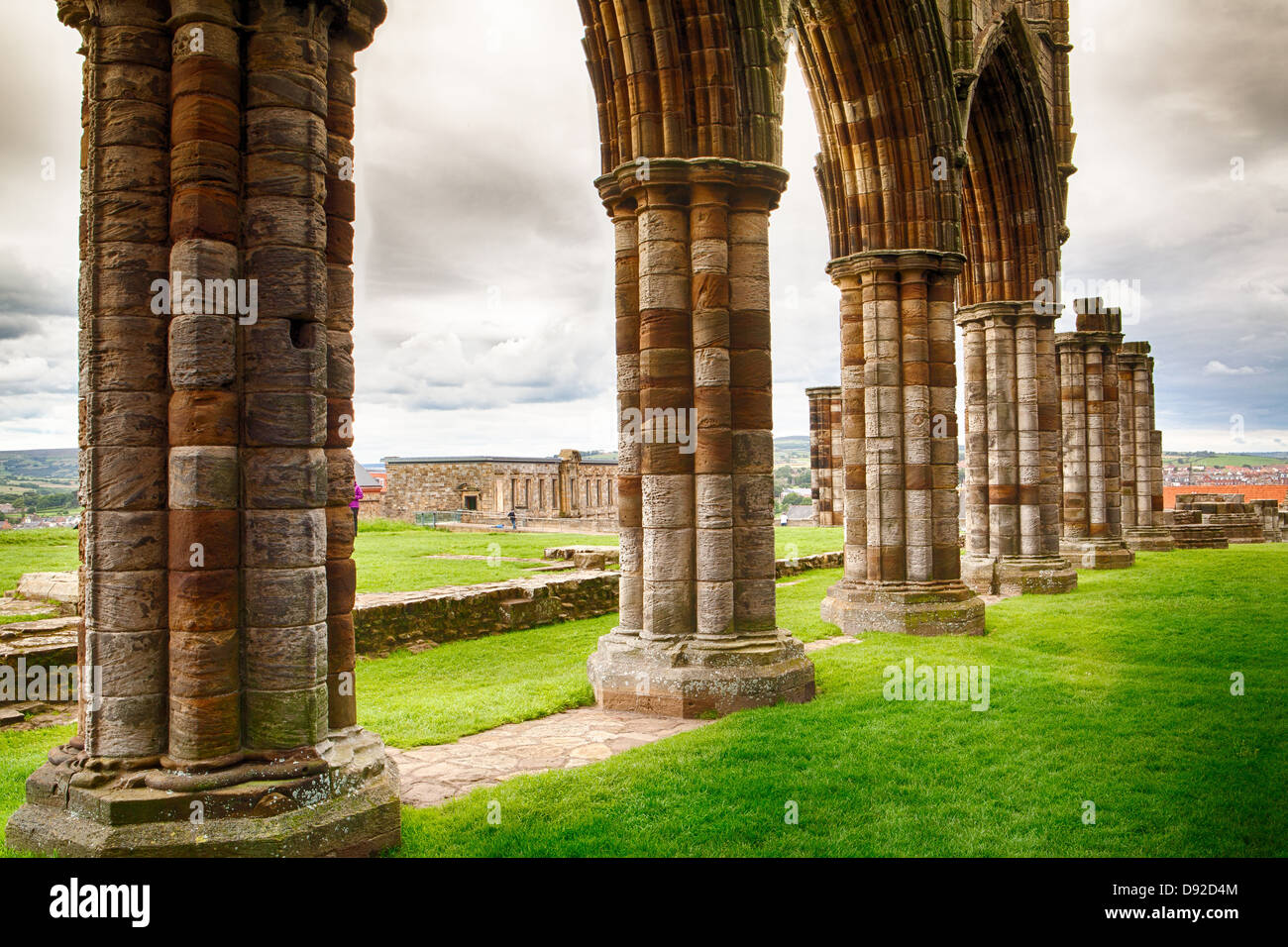 Whitby castle ruins hi-res stock photography and images - Alamy
