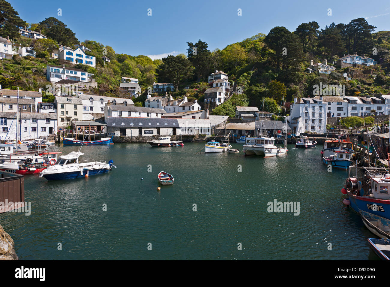 POLPERRO, CORNWALL, ENGLAND, BRITAIN Stock Photo - Alamy