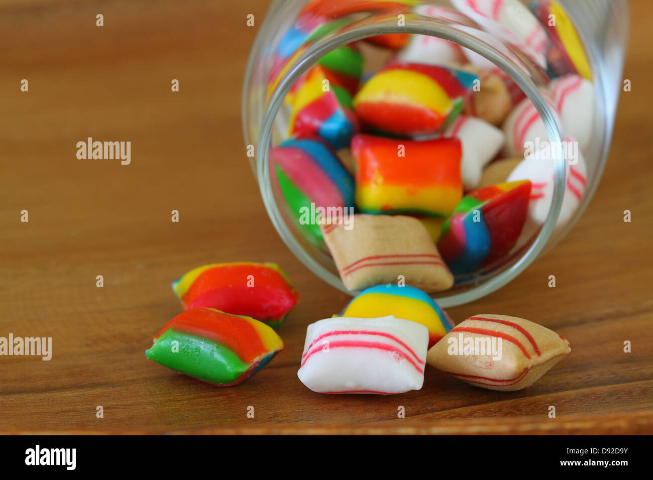 Colorful candy, close up Stock Photo - Alamy