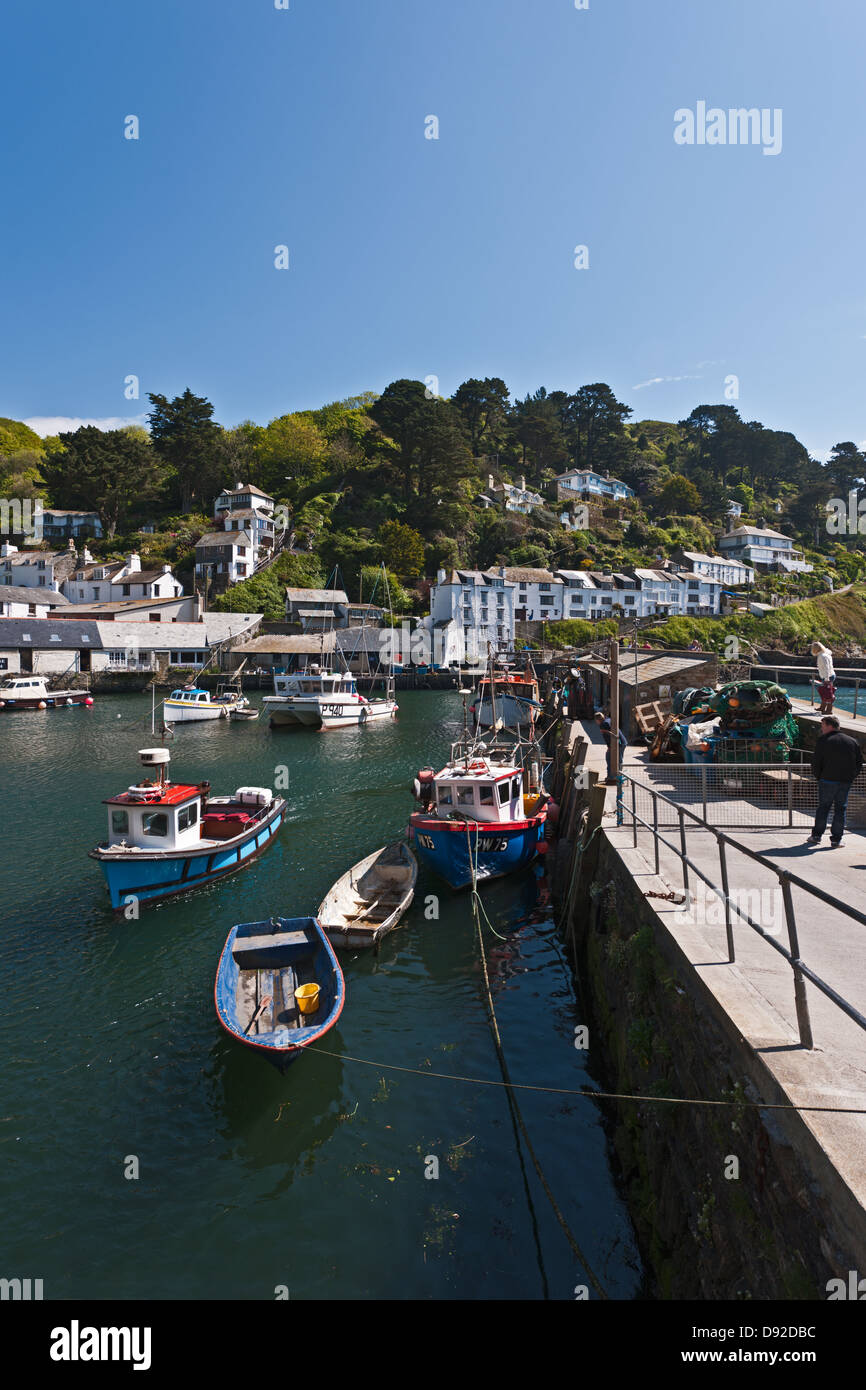 POLPERRO, CORNWALL, ENGLAND, BRITAIN Stock Photo - Alamy