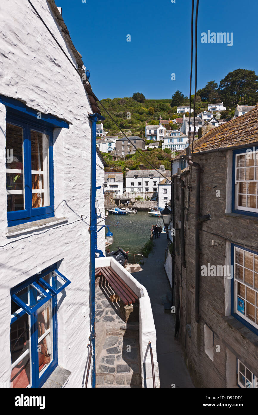 POLPERRO, CORNWALL, ENGLAND, BRITAIN Stock Photo - Alamy