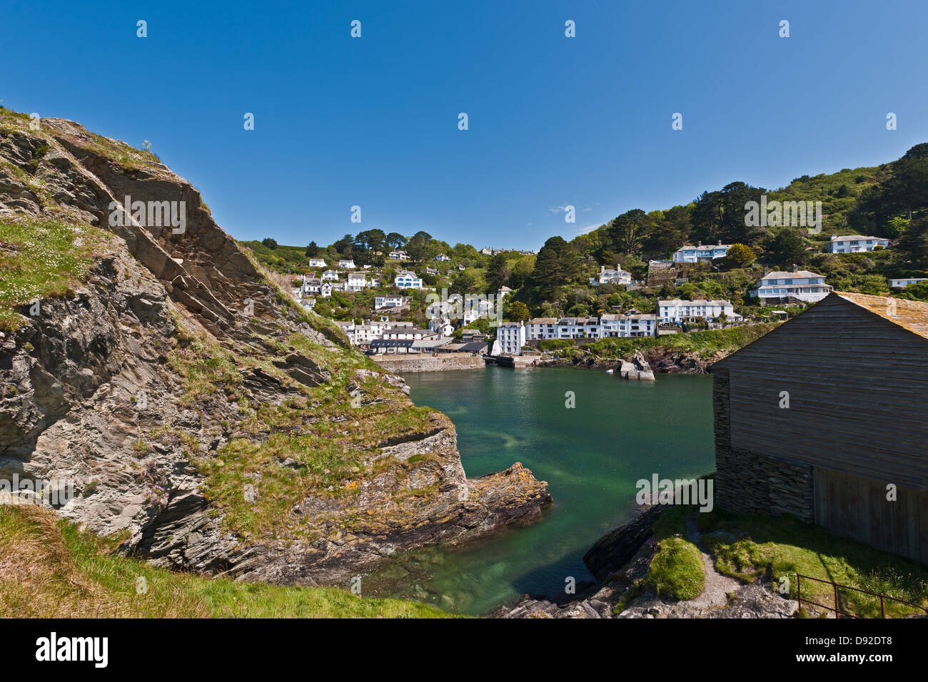 POLPERRO, CORNWALL, ENGLAND, BRITAIN Stock Photo - Alamy