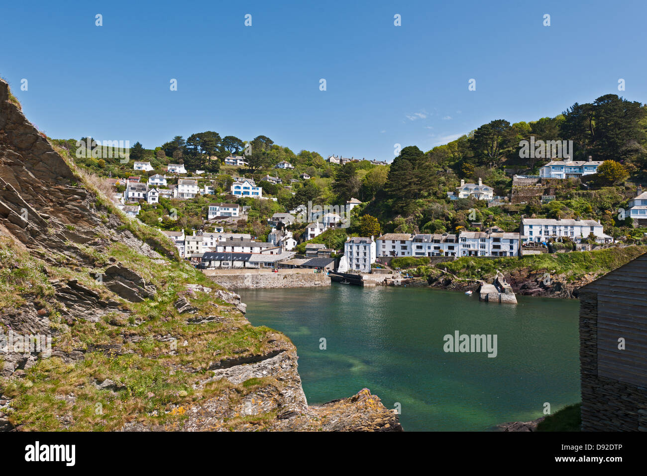 POLPERRO, CORNWALL, ENGLAND, BRITAIN Stock Photo - Alamy