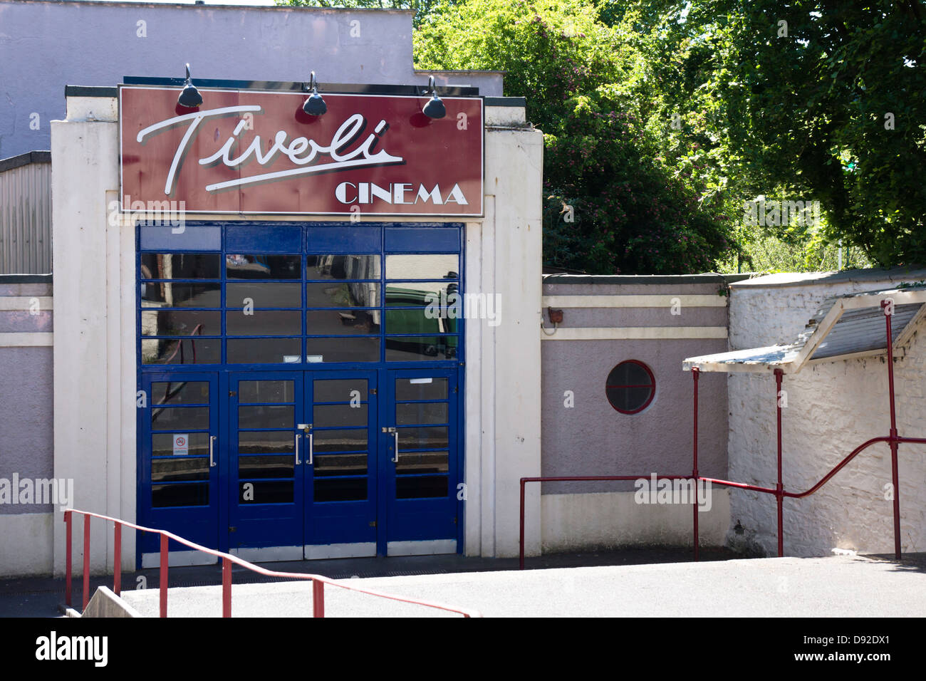Tiverton a small town in Devon england UK Tivoli Cinema Stock Photo - Alamy