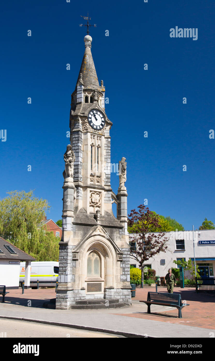 Tiverton a small town in Devon england UK Stock Photo - Alamy