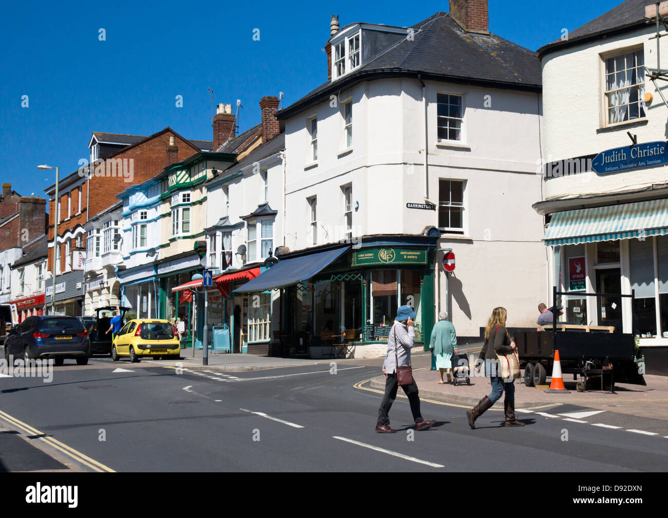 Tiverton town hi-res stock photography and images - Alamy