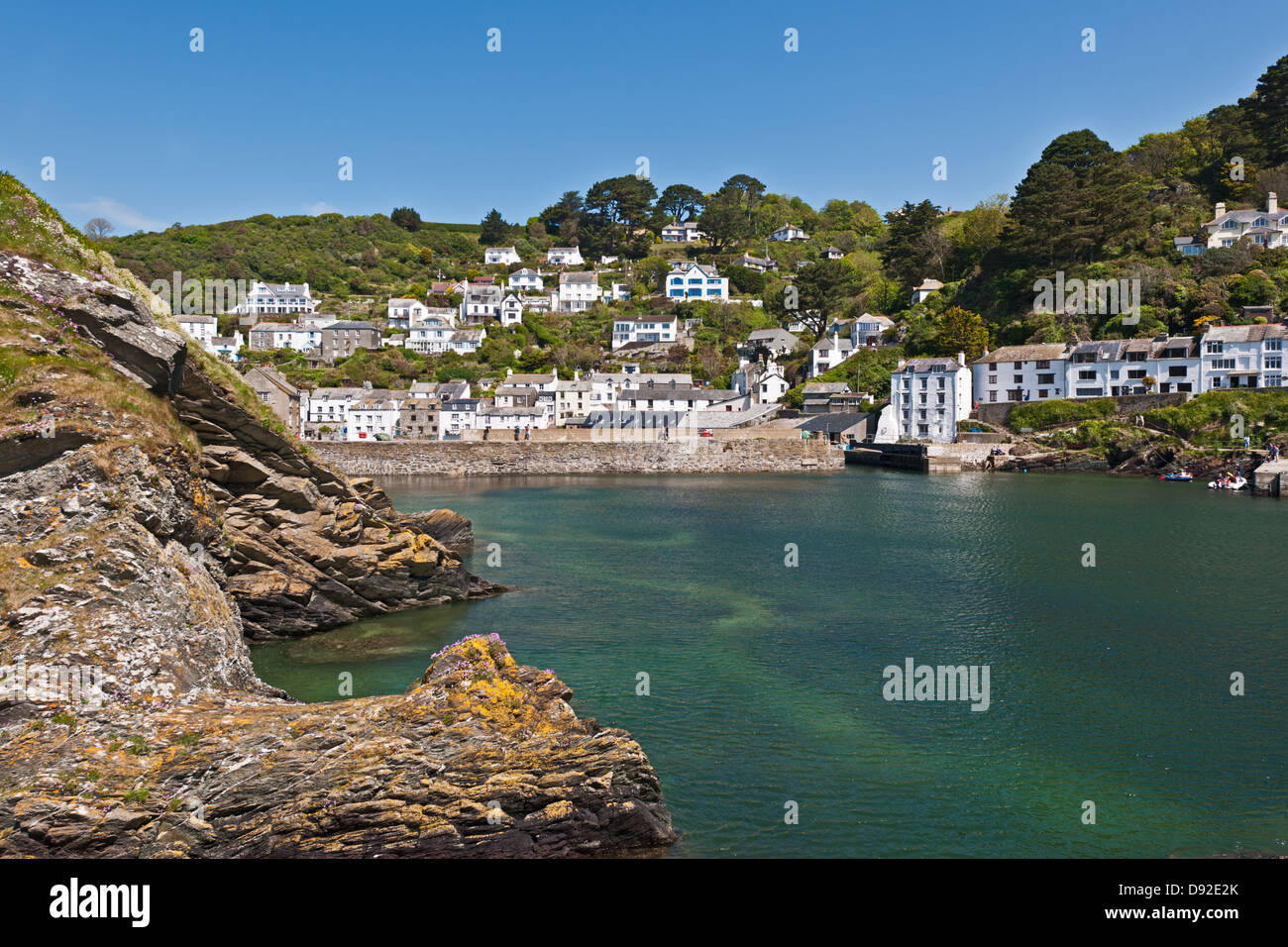 POLPERRO, CORNWALL, ENGLAND, BRITAIN Stock Photo - Alamy