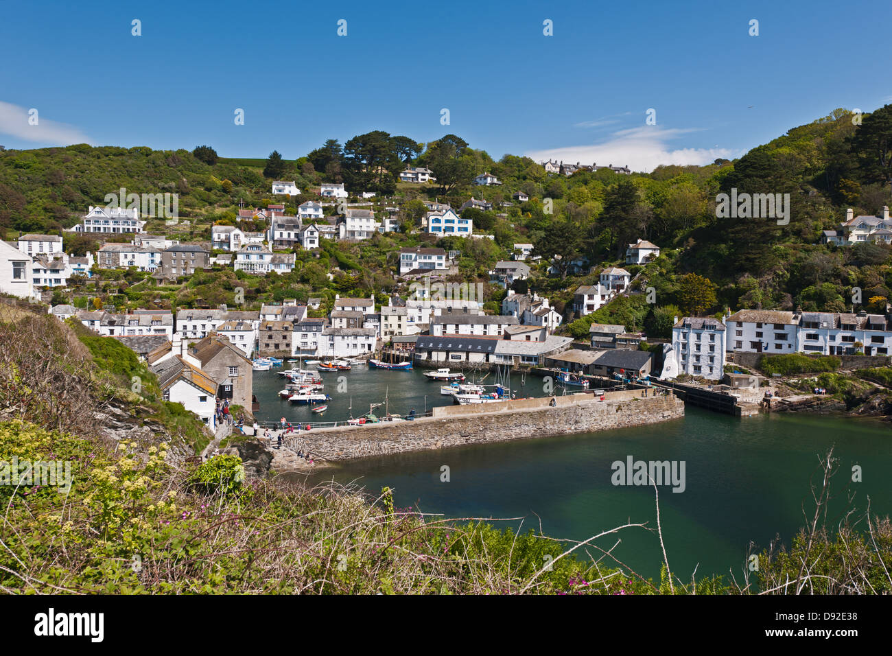 POLPERRO, CORNWALL, ENGLAND, BRITAIN Stock Photo - Alamy