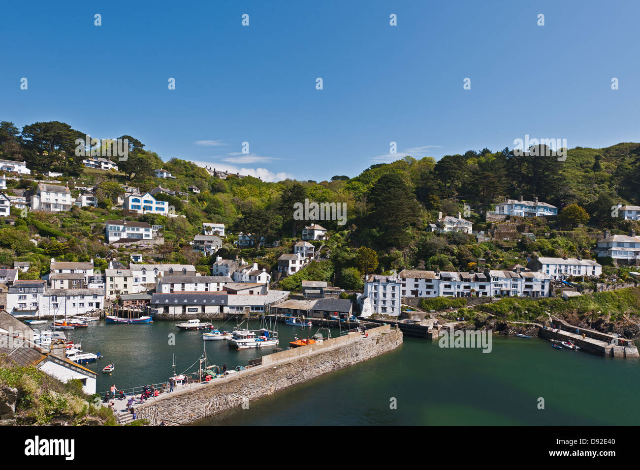POLPERRO, CORNWALL, ENGLAND, BRITAIN Stock Photo - Alamy
