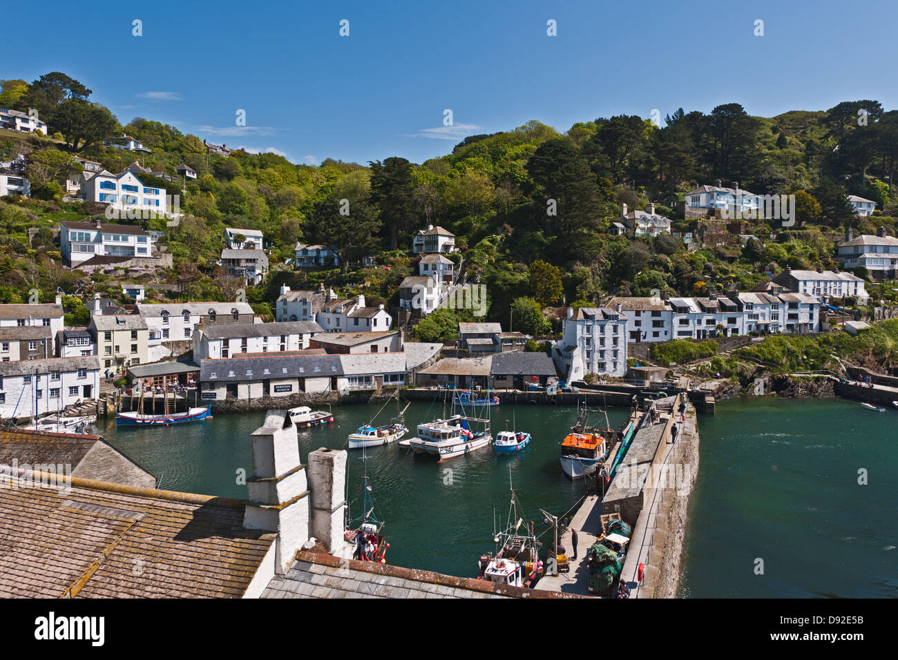 POLPERRO, CORNWALL, ENGLAND, BRITAIN Stock Photo - Alamy