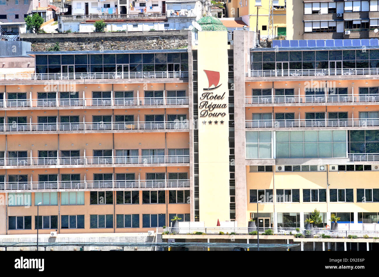 Hotel Régua Douro Paseo da Régua Portugal Stock Photo - Alamy