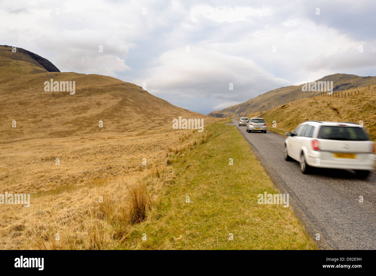 Single Track Road Scotland Stock Photos & Single Track Road Scotland ...