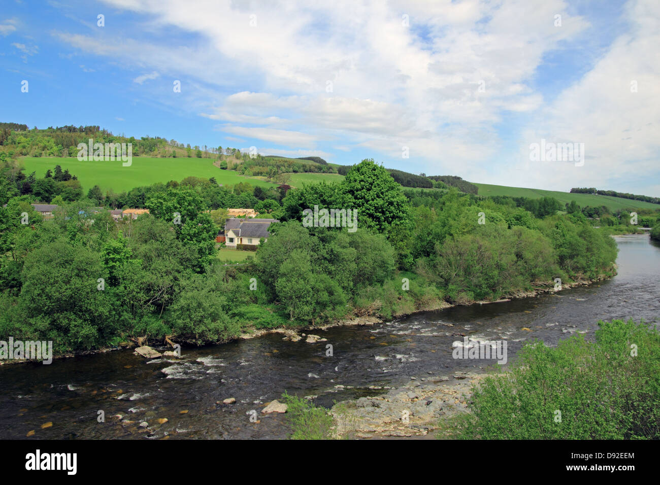 Ettrick Valley Selkirk Scottish Borders High Resolution Stock ...