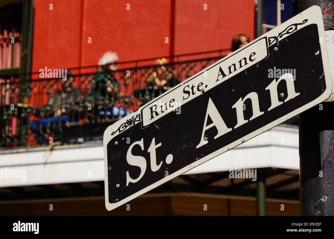 Ann street sign hi-res stock photography and images - Alamy