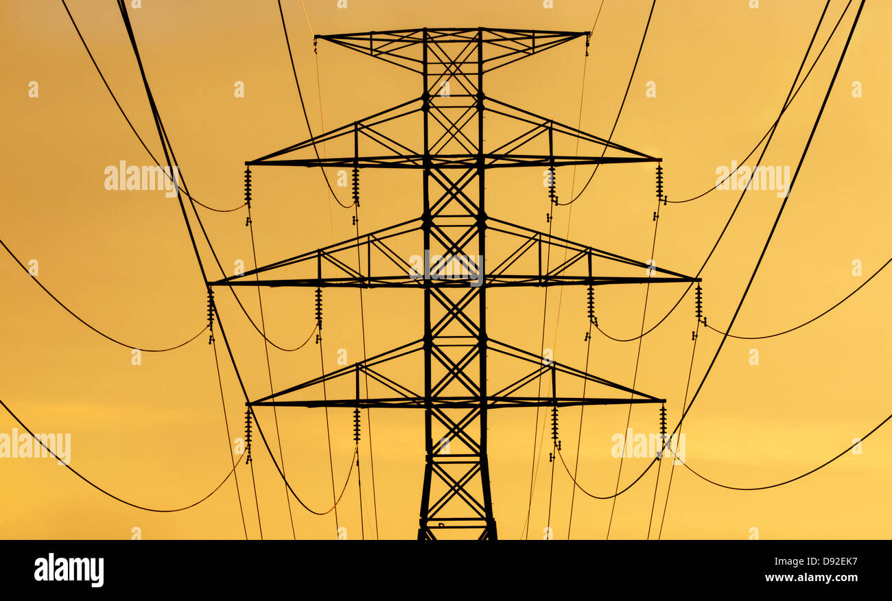 Hydro electricity transmission tower hi-res stock photography and ...