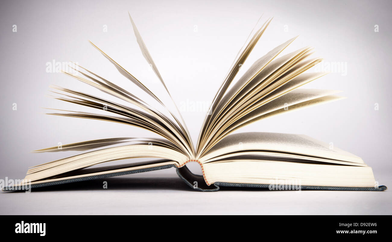 Fanned pages of a book hi-res stock photography and images - Alamy