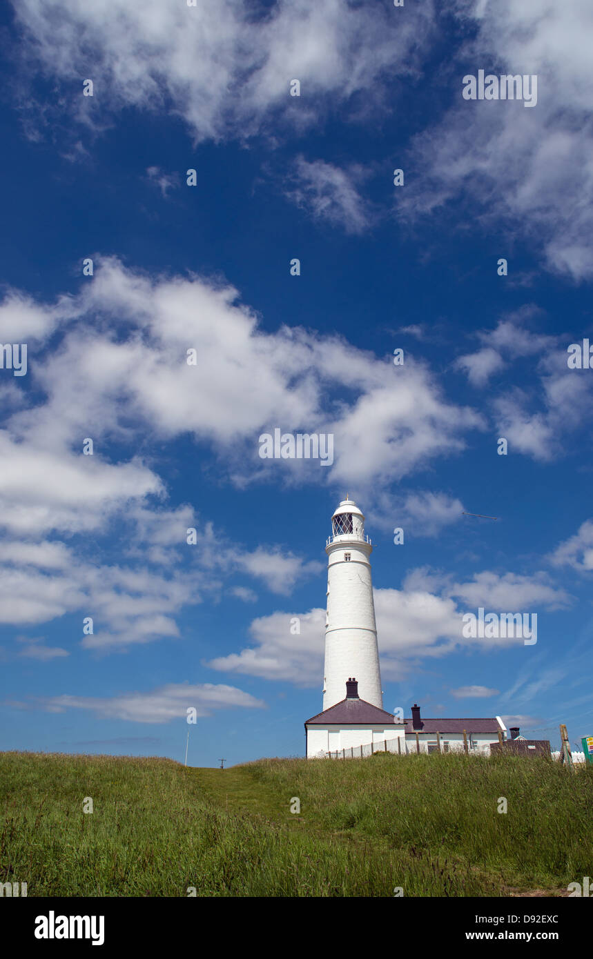Nash Point Lighthouse at Nash Point on the Glamorgan Heritage Coast ...