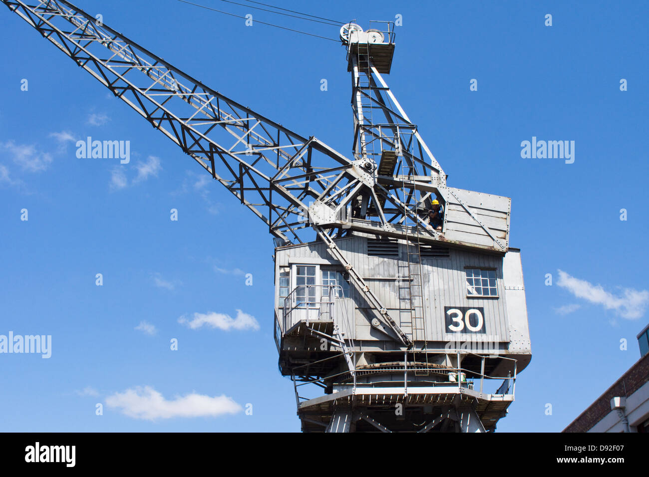 Industrial crane bristol hi-res stock photography and images - Alamy