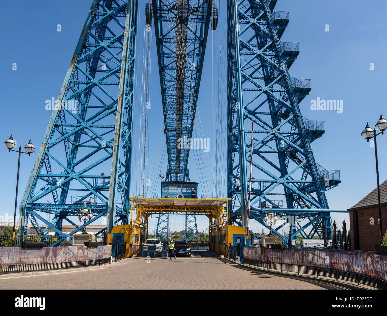 Transporter Bridge 1911 in Middlesbrough Teesside UK Stock Photo - Alamy