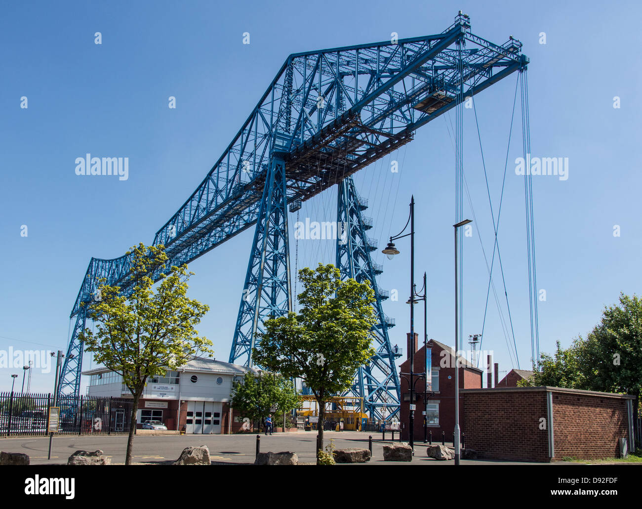 Transporter Bridge 1911 in Middlesbrough Teesside UK Stock Photo - Alamy